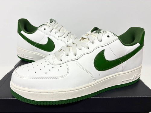Deadstock 2016 Nike Air Force 1 Low Summit White Forest Green 845053 ...