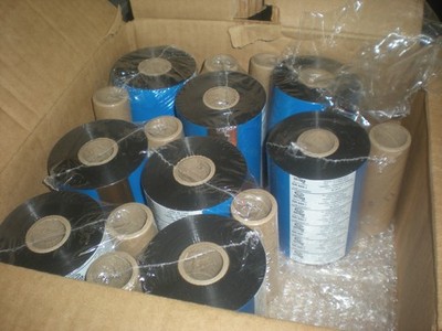 Lot of (8) Rolls of Greydon Black Thermal Transfer Ink GR-600-I - 4.21 ...