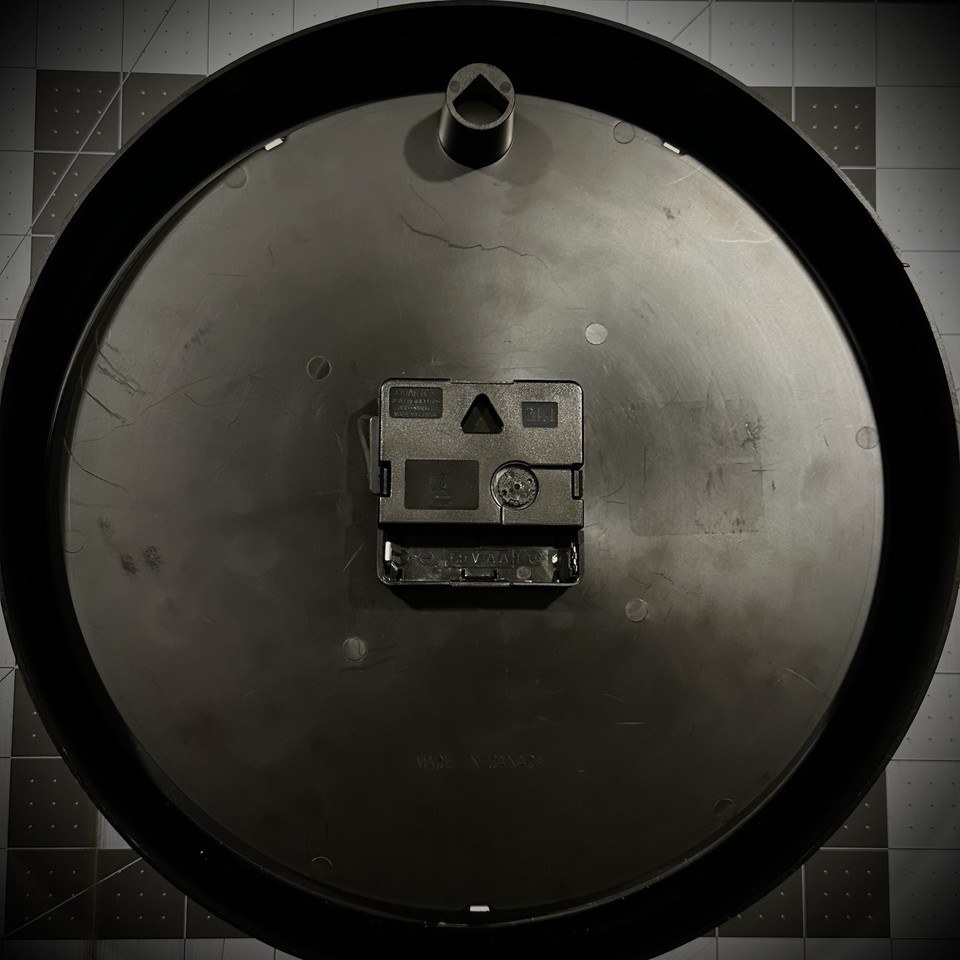 Trintec Canada 10" WHITE Military Time 24 Hour Quartz Wall Clock ZULU ...