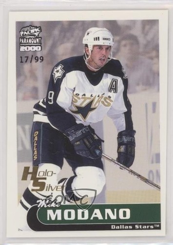 1999-00 Pacific Paramount Holo-Silver /99 Mike Modano #75 HOF | eBay