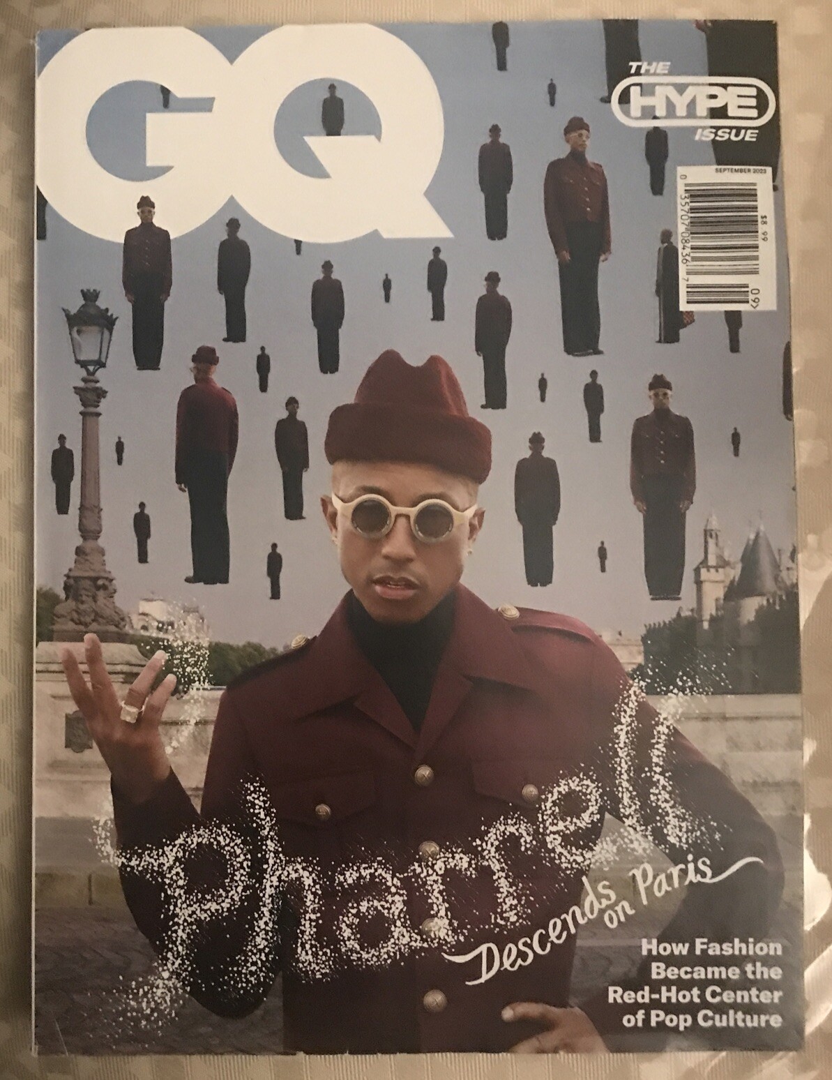 GQ Magazine September 2023 Pharrell Ian Jeffrey Josh O’Connor Jin Kay ...