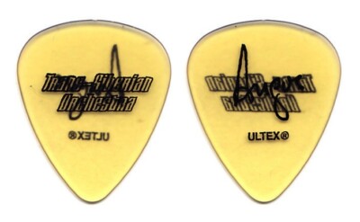 TSO Trans-Siberian Orchestra Angus Clark Clear Yellow Guitar Pick ...