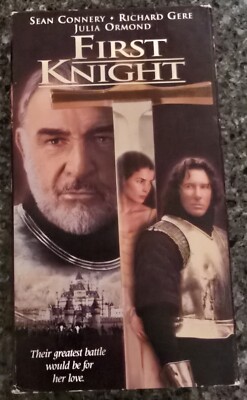 First Knight VHS Sean Connery Richard Gere | eBay