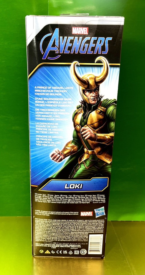 2021 Marvel Titan Hero Series: The Avengers - LOKI 12 Inch Action ...