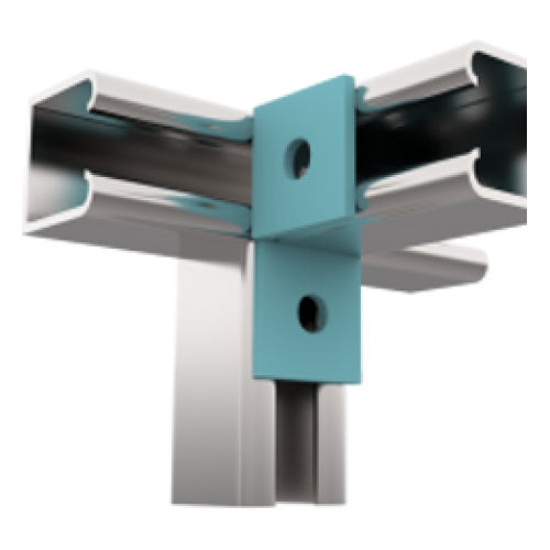 Galvanised Unistrut Angle Brackets Acute Obtuse Shelf Hinged Channel ...