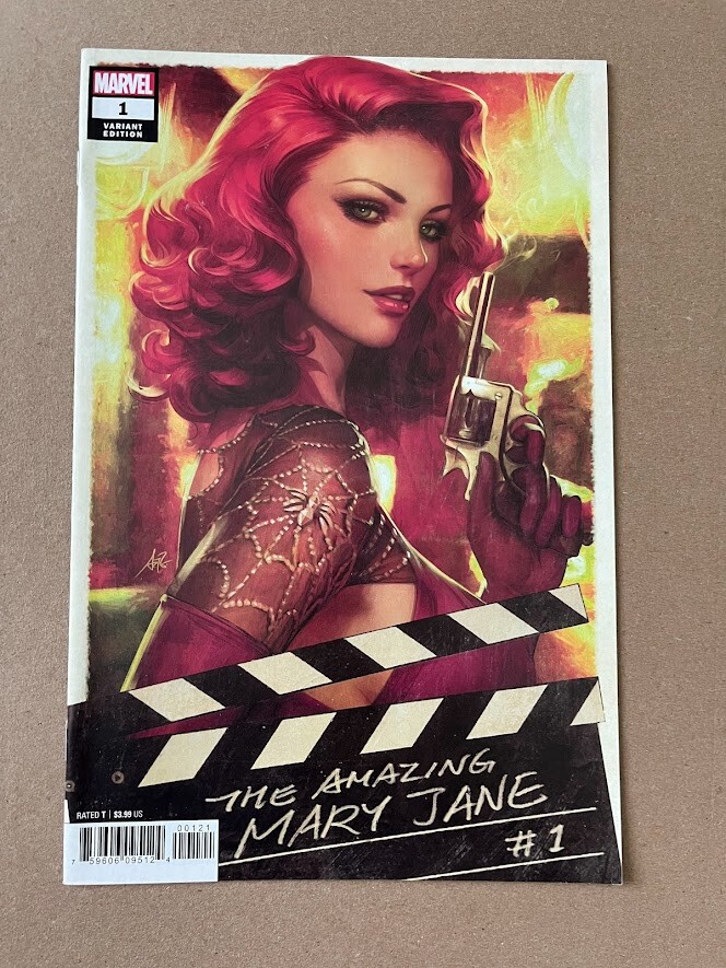 THE AMAZING MARY JANE # 1 NM MARVEL COMICS 2019 ARTGERM SECRET VARIANT ...