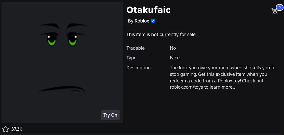 ROBLOX Otakufaic Toy Code - Series 2 (Sent FAST in eBay Messages) | eBay