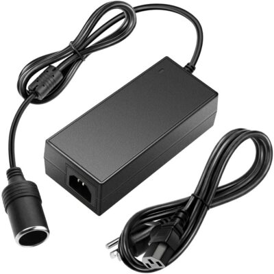 AC to DC Converter 12V 5A 60W 100~240V to 12 Volt Car Socket by ...