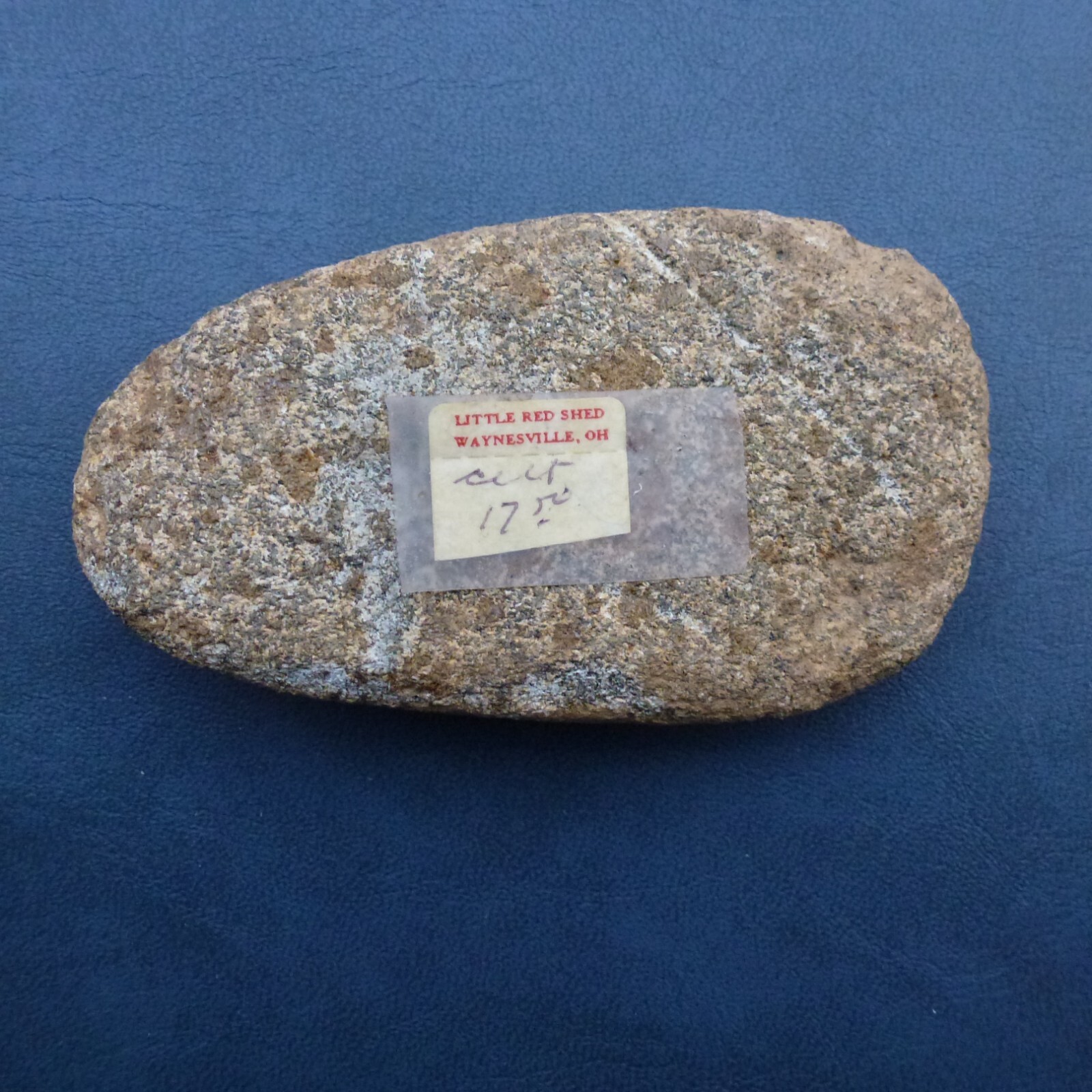 Harstone Celt Native American Artifact Arrowhead Ohio 4" Estate ...