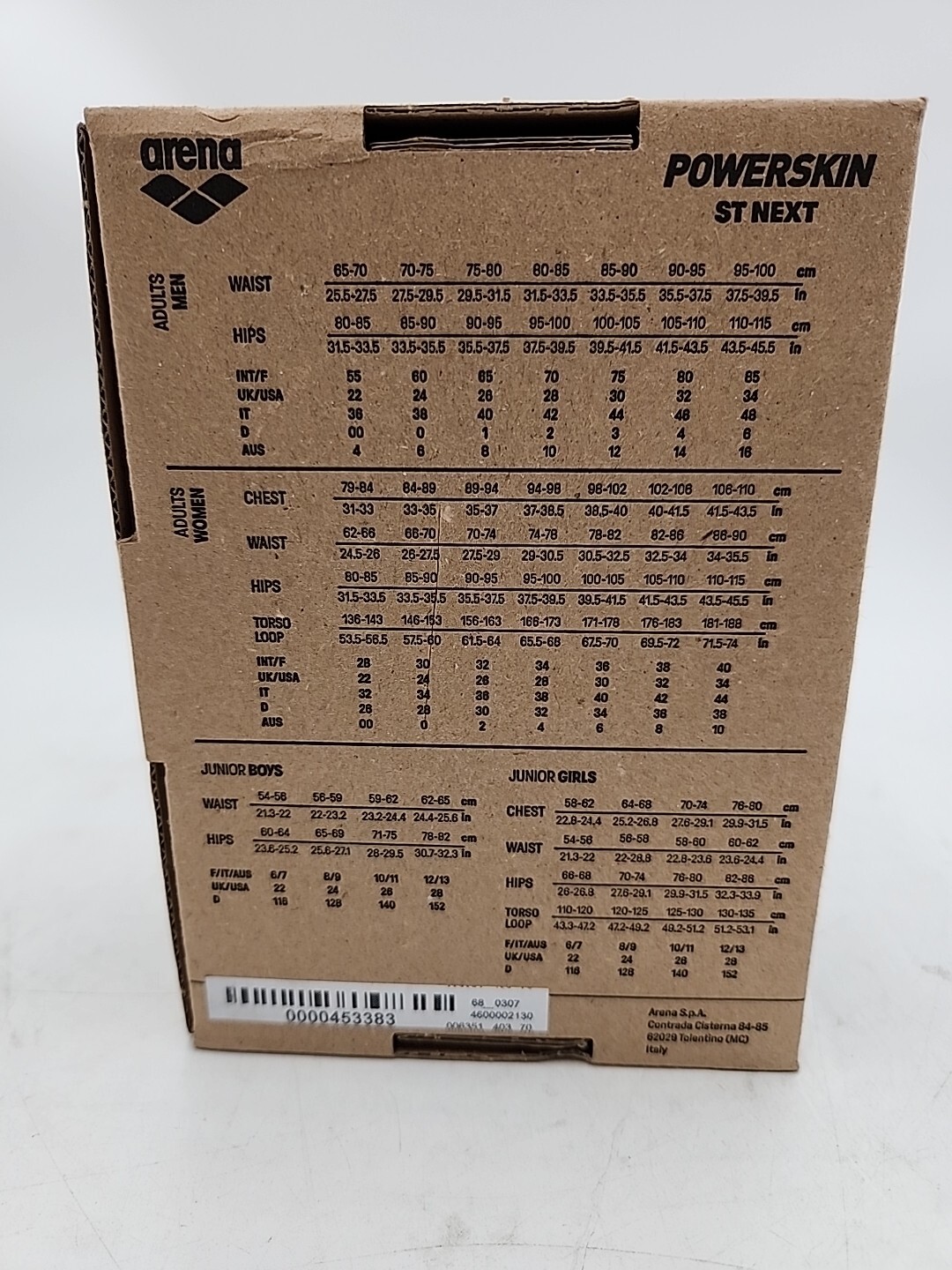 NEW Arena Men's PowerSkin St Next Limited Edition Swimming Jammer ...