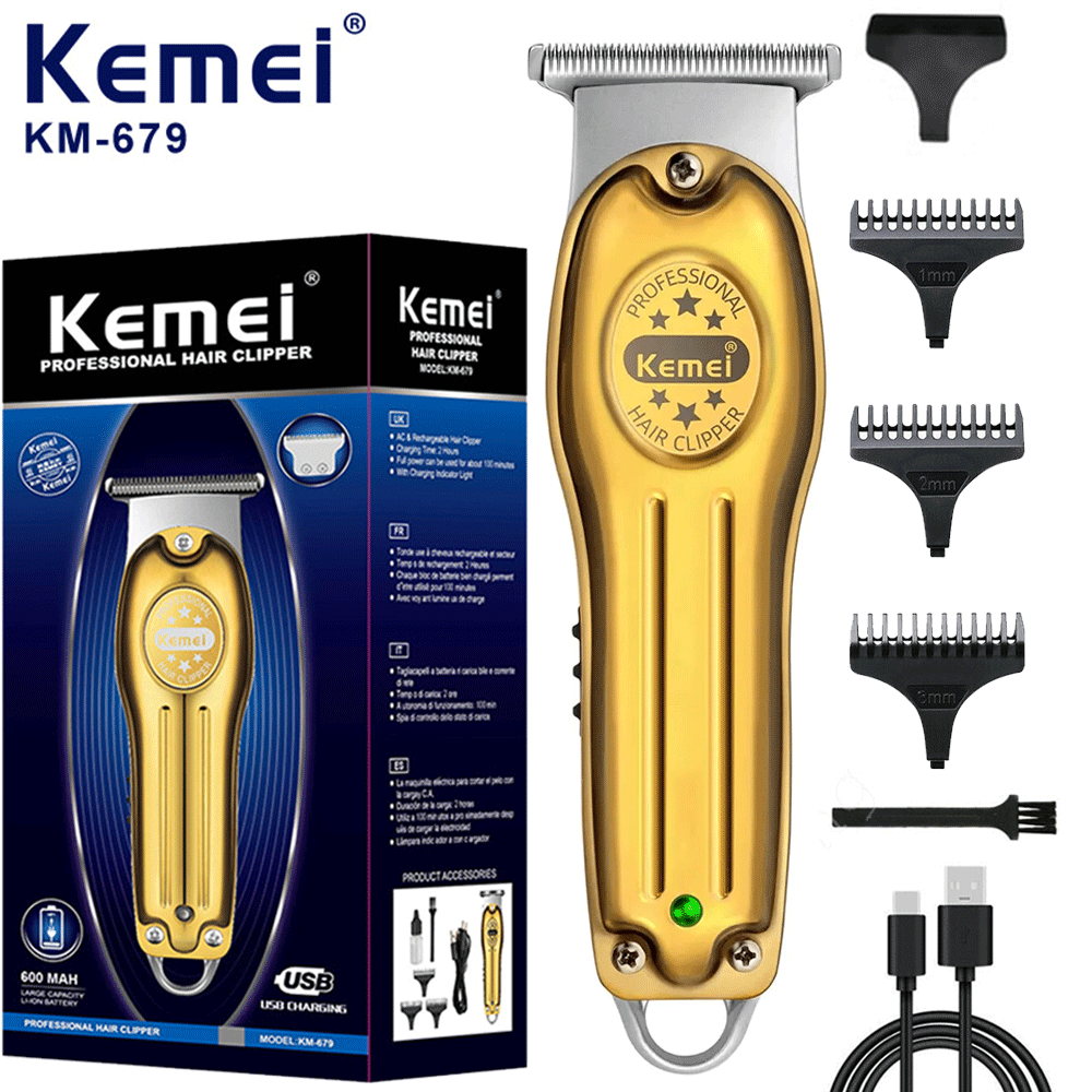 Kemei Km-2269 Men's Hair Clipper Professional Electric Hair Clipper USB Recharge | eBay