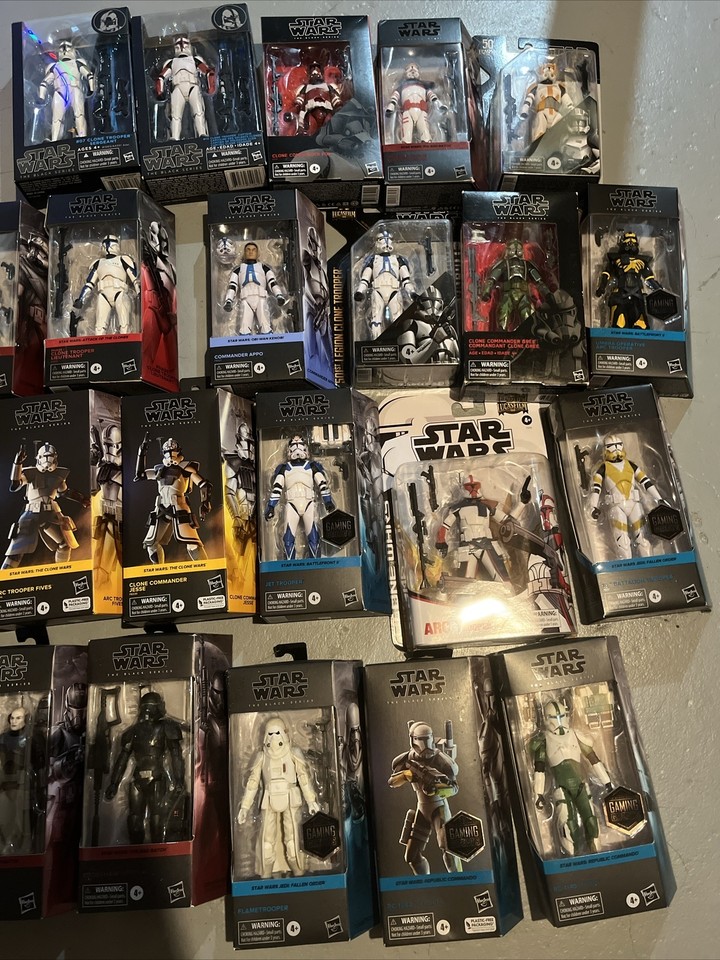 star wars black series 6 inch (LOTT) 40 Plus Figures | eBay