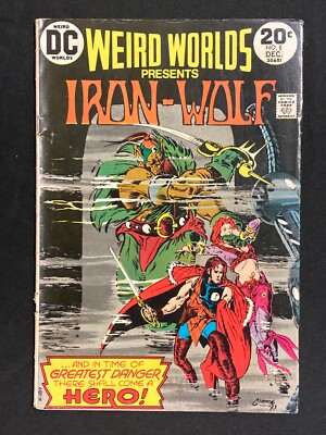 1973 Dec Issue 8 DC Iron-Wolf Comic Book AM 10523 | eBay