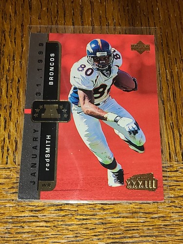 BRONCOS ROD SMITH 1999 UPPER DECK SUPER BOWL XXXIII #18 | eBay