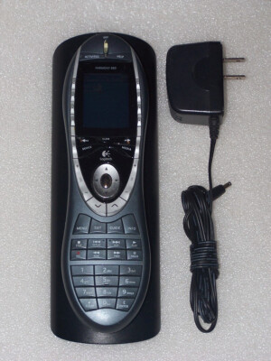Logitech Harmony 880 Universal Remote w/Charging Cradle L-LG7 Battery ...