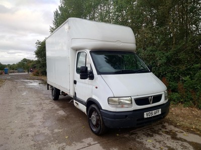 2001 Vauxhall Movano 2.8 | Luton Box Van Taillift | 85k Miles | Drives ...