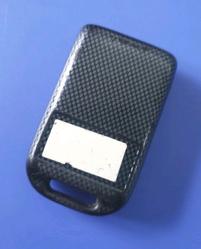 CARBON FIBER CODE ALARM GOH-FRDPC2002 KEYLESS REMOTE START CLICKER FOB ...
