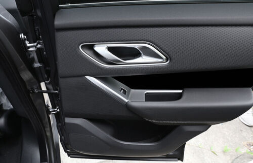 For Range Rover Velar 2018-2022 ABS Silver Window Lock Lift Panel Trim ...