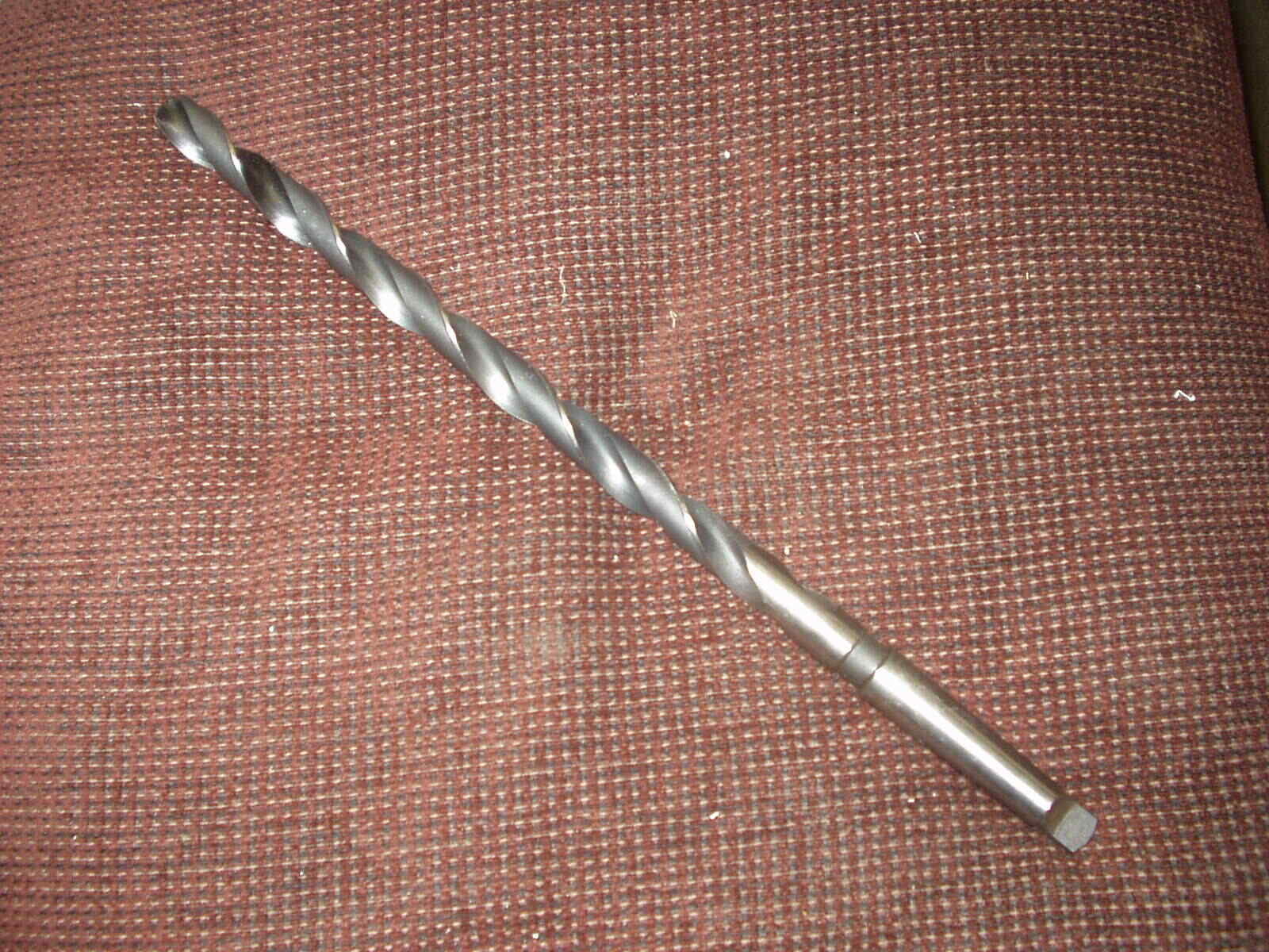 New 43/64" Drill Bit Extra Long Taper Shank 15" Overall Length High ...