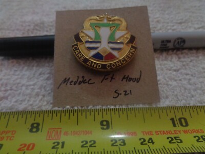 MEDDAC Ft Hood S-21 Unit Crest, DI, DUI (DRAW#90) | eBay
