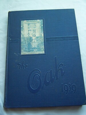 1939 ADAMSON HIGH SCHOOL YEARBOOK DALLAS, TEXAS THE OAK | eBay