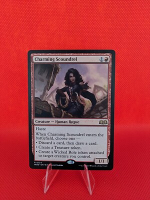 MTG Charming Scoundrel 345 Wilds of Eldraine Magic | eBay