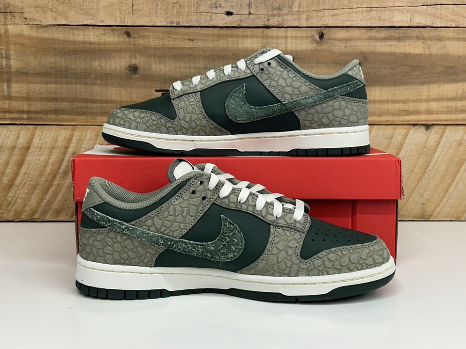 Nike Dunk Low Premium “Urban Landscape” Stucco Green Grey Mens (HF4878 ...