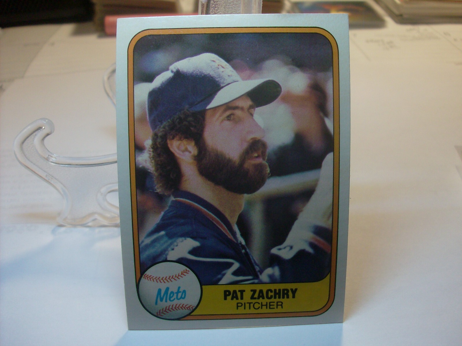 1981 Fleer Baseball #334 - Pat Zachry - New York Mets (99095) | eBay