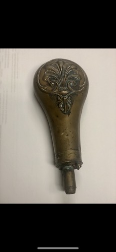 Antique Brass Powder Flask G & JW Hawksley from 1800s | eBay