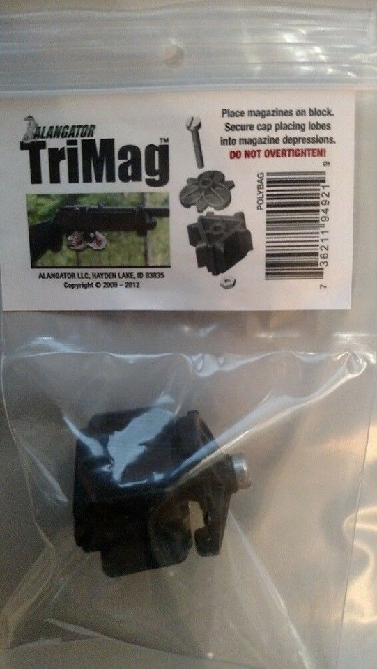 Alangator TriMag Magazine Connector for Ruger 10/22 22lr BX-1 Magazines ...