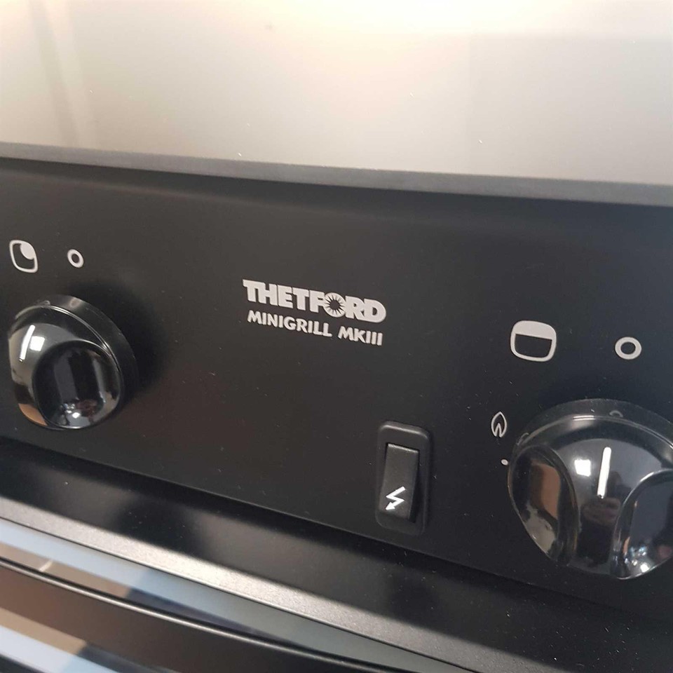 THETFORD SPINFLO MINIGRILL MK3 12V GRILL & HOB CAMPERVAN MOTORHOME ...