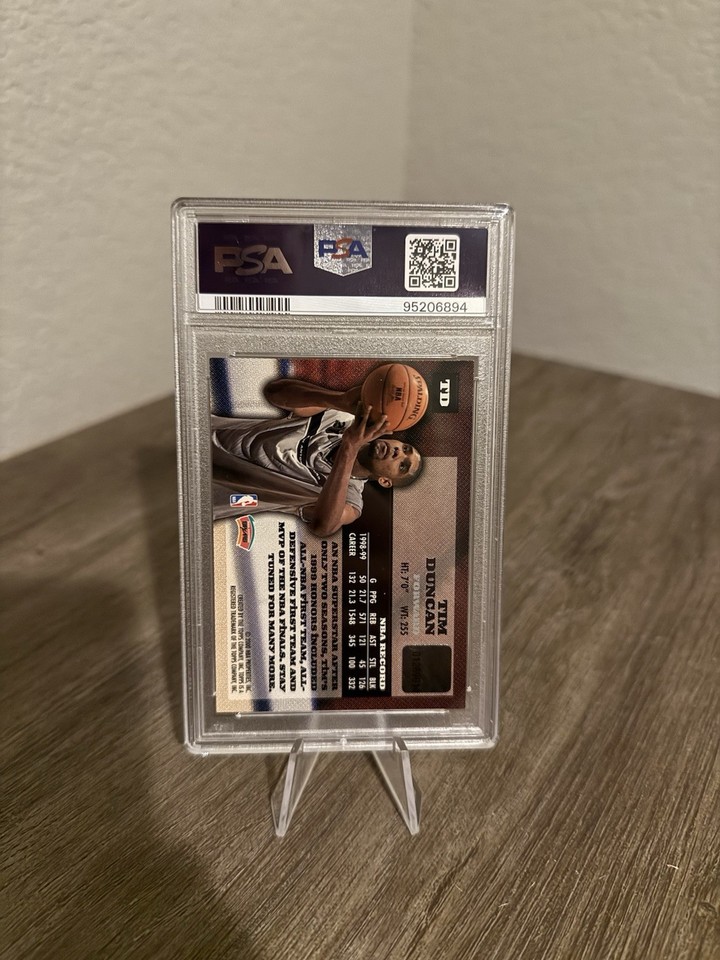 1999 Topps Tim Duncan Certified Autograph Pop 1! | eBay