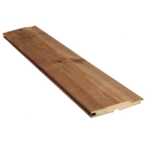 Treated Shiplap Timber Cladding 19x125 mm | Grelly UK