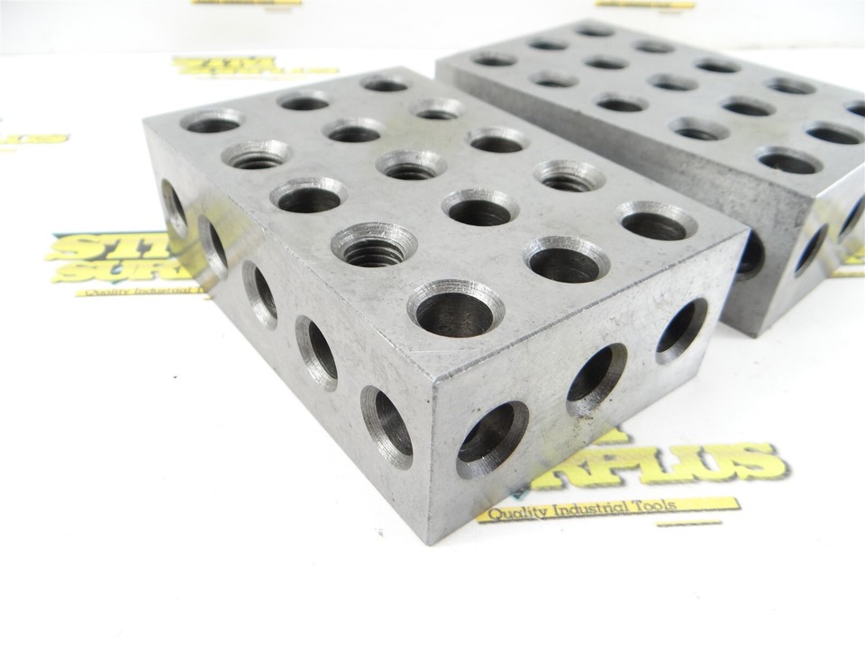 PAIR OF 2-4-6 MACHINISTS PARALLEL - SETUP BLOCKS SIZES 2" X 4" X 6" | eBay