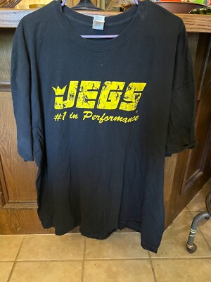 JEGS #1 in Performance Black Short Sleeve T-Shirt Adult 3XL EUC | eBay
