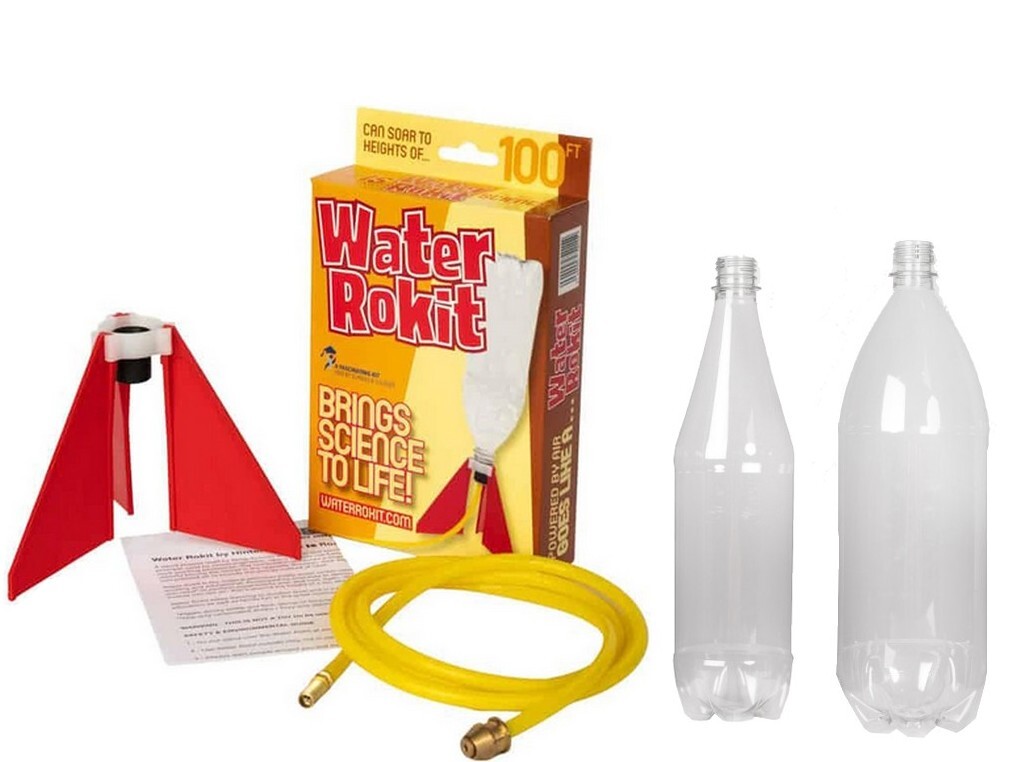 Bottle Rocket Kit - Rokit Water Powered Rocket Launcher Kit 100ft ...