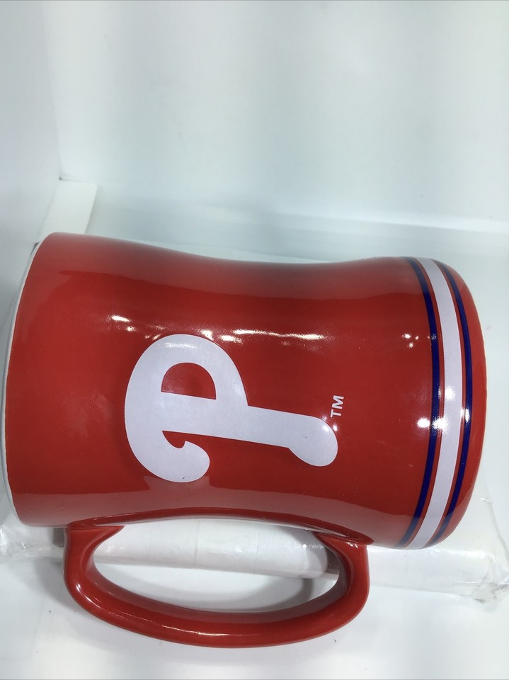 PHILADELPHIA COFFEE MUG PHILADELPHIA.PHILLIES MUG. MLB BASEBALL Mug ...