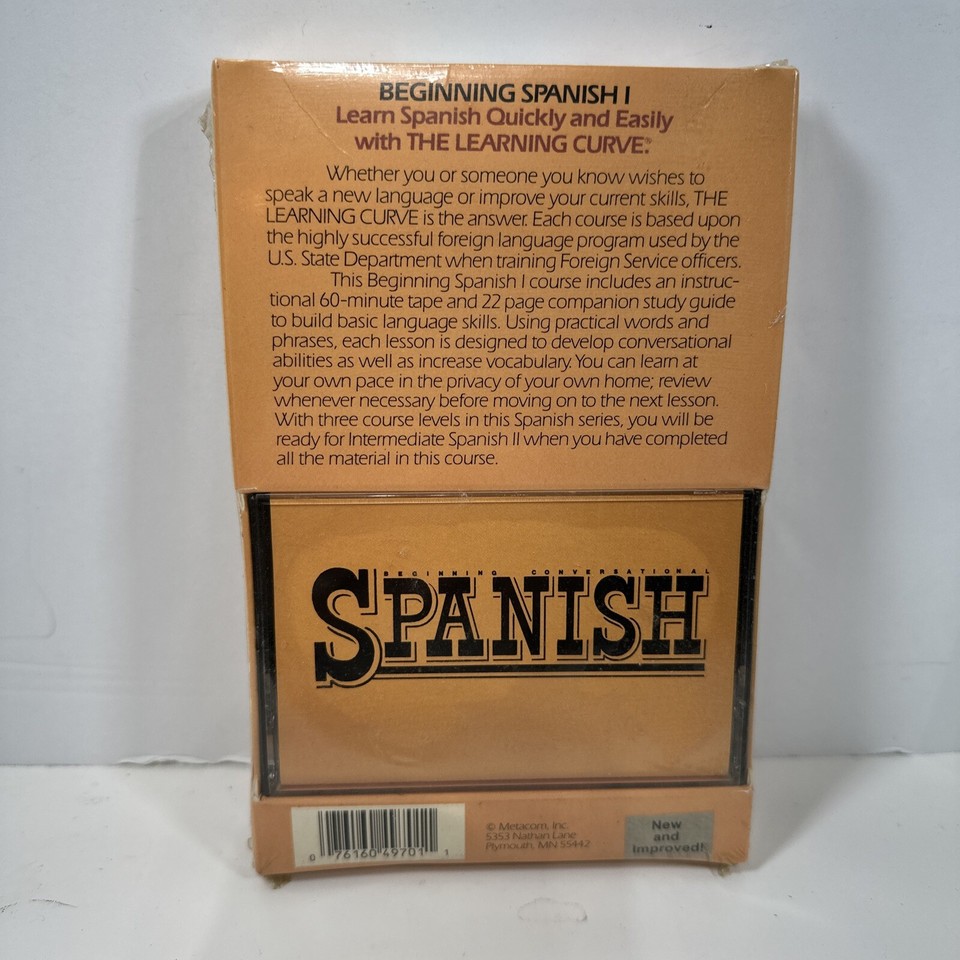 The Learning Curve Beginning Spanish | eBay