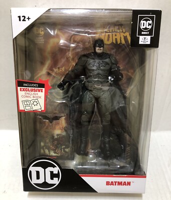 McFarlane Toys DC Black Adam Comic BATMAN 7” Action Figure -NEW Sealed ...
