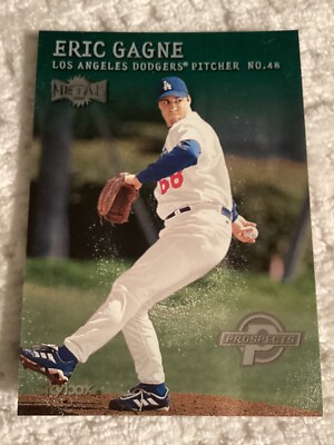 2000 Skybox Metal Emerald Eric Gagne #241 LA Dodgers Prospects Card | eBay