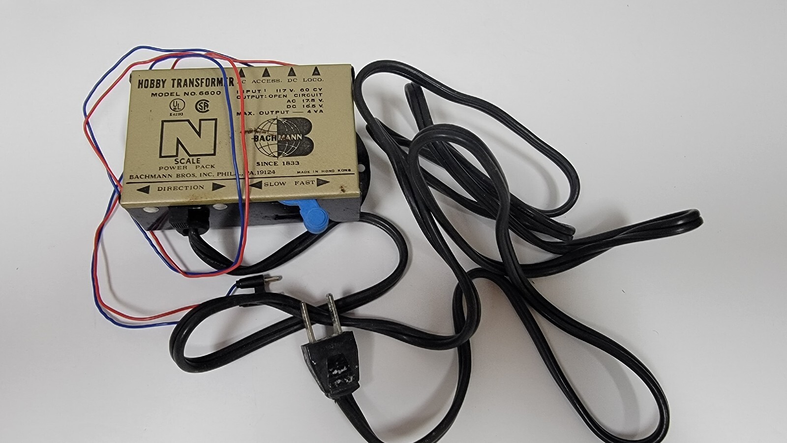 Vintage Bachmann Bros N Scale Power Pack *Untested | eBay