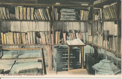 PC36334 The Chain Library Wimborne Minster. JWS 122. B. Hopkins | eBay UK