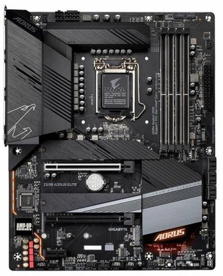 GIGABYTE Z590 Aorus Elite Scheda Madre ATX LGA 1200 Intel Z590 Usato | eBay