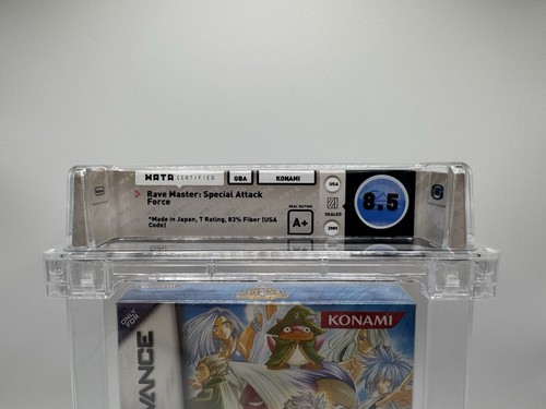 Rave Master: Special Attack Force Game Boy Advance GBA WATA 8.5 A+ Pop ...