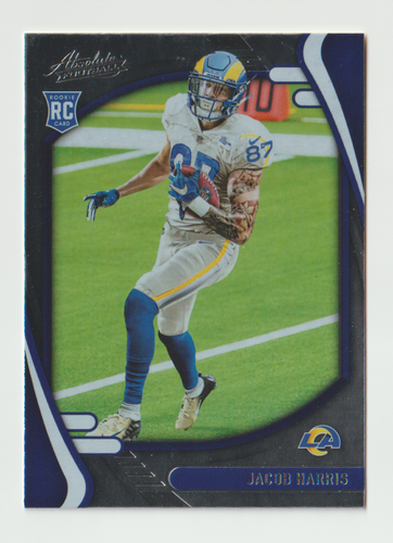 2021 Absolute Football #138 Jacob Harris RC - Los Angeles Rams | eBay