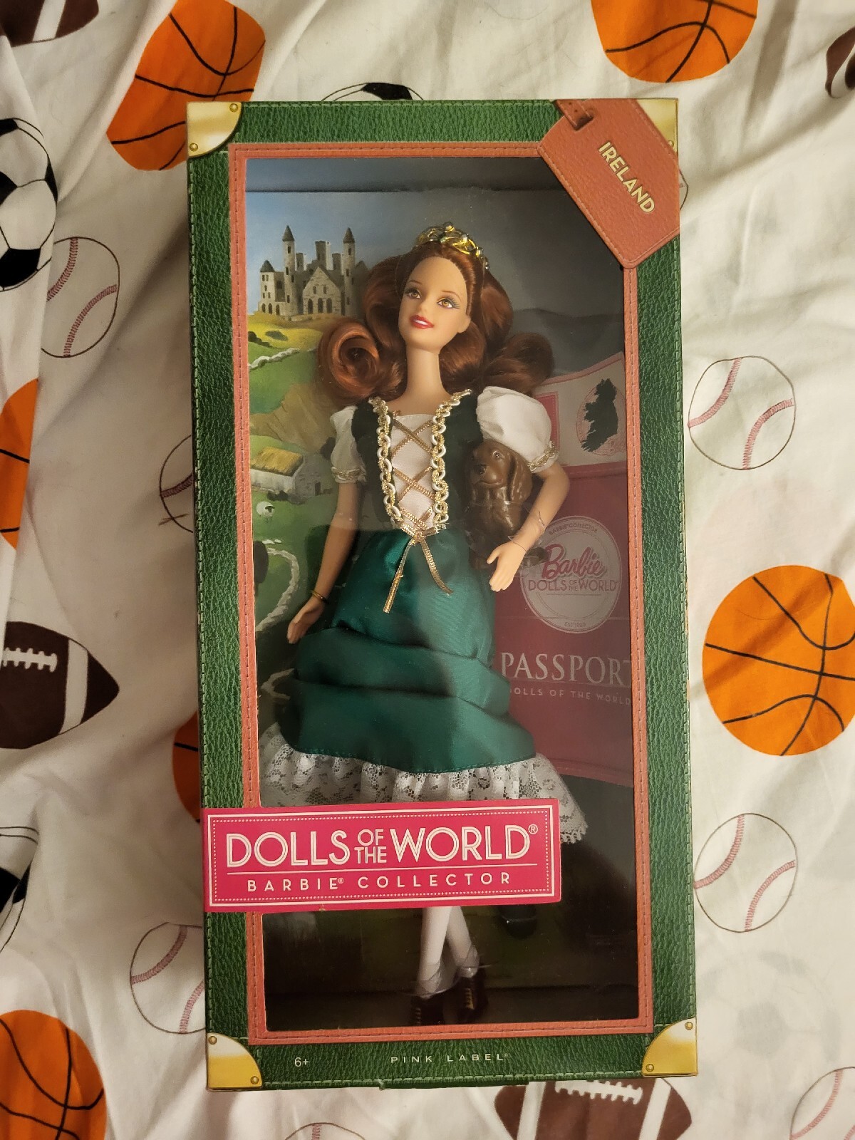 BARBIE DOLLS OF THE WORLD, PASSPORT, IRELAND DOLL, NIB | eBay