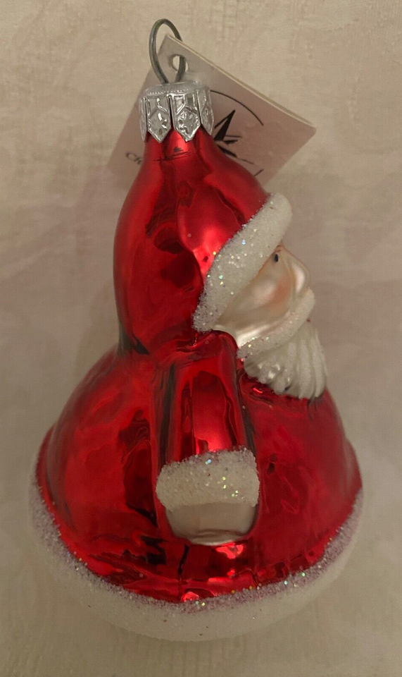 Christopher Radko ROLY POLY SANTA early vintage ornament 90-071-1 NEW ...