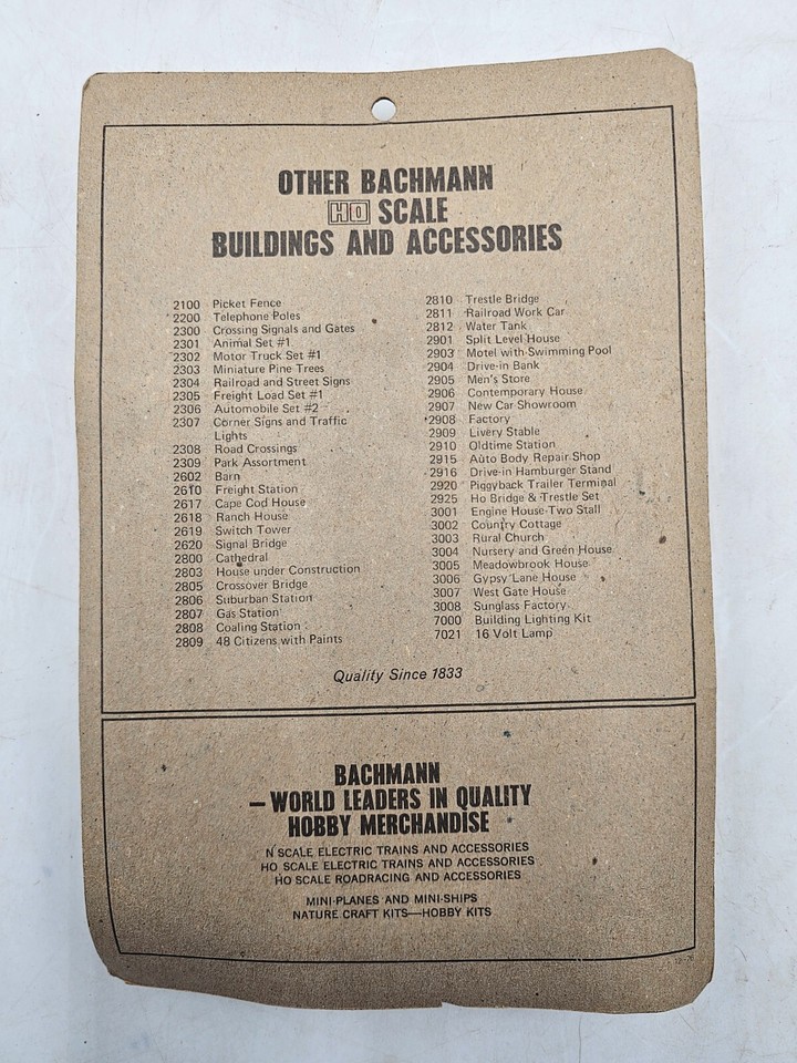 Bachmann HO Scale Motor Truck Set #1 Old New Stock 2302 | eBay