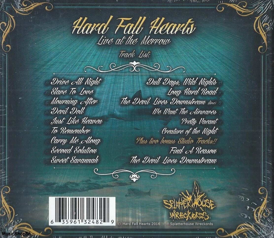 HARD FALL HEARTS - Live At The Merrow - Punk Hard Rock Pop Music CD | eBay