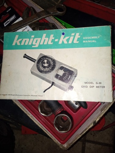 Vintage 1959 Knight-Kit Model G-30 Grid Dip Meter Assembly Manual | eBay